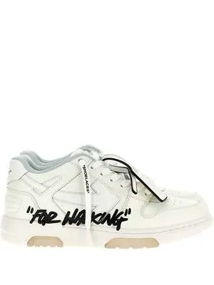 Off-White Out Of Office" Leather Sneakers - Whiteblack