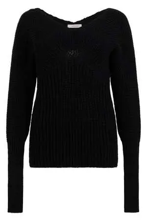 LEMAIRE V-neck Wool Pullover Sweater