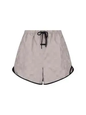 Fear Of God Nylon Checkered Drawstring Shorts