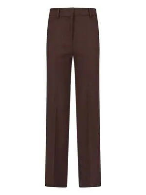 Incotex Tailored Straight-leg Trousers - Brown