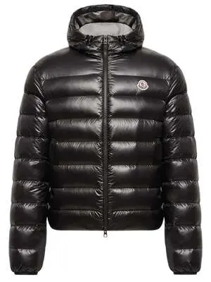 Moncler Packable Micro Ripstop Down Jacket With Adjustable Hood
