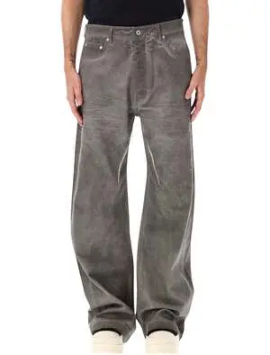 Rick Owens Wide-leg Denim Jeans - Dark Dust