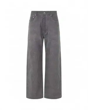 Rick Owens Wide-leg Denim Jeans - Dark Dust