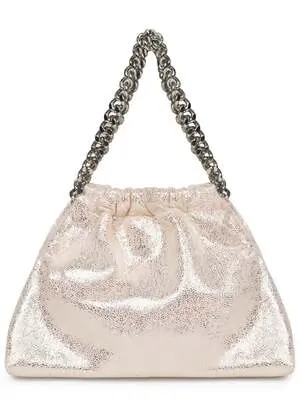 Stella McCartney Metallic Chain Shoulder Bag