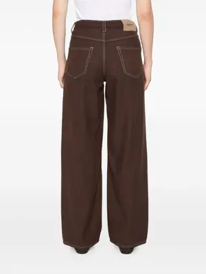 UMA WANG Phyllis Wool Blend Trousers
