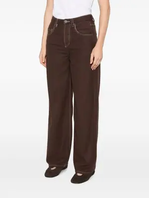 UMA WANG Phyllis Wool Blend Trousers