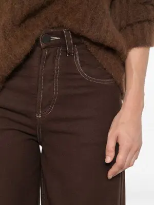 UMA WANG Phyllis Wool Blend Trousers