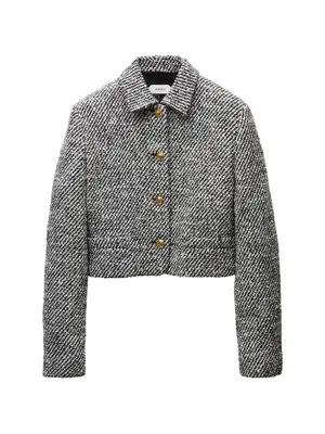 Versace Bouclé Wool Jacket