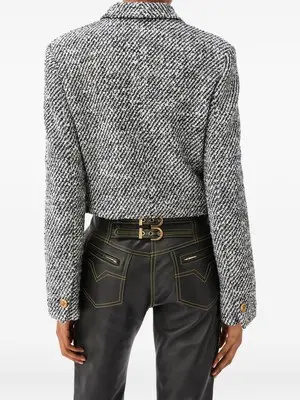 Versace Bouclé Wool Jacket