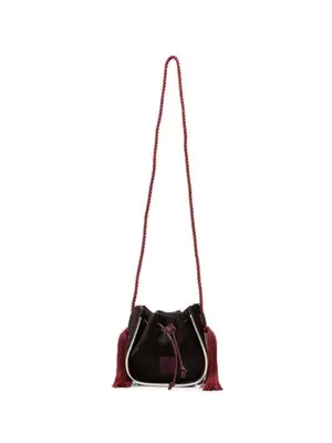 FORTE_FORTE My Pepita Leather Bucket Bag