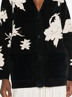 FORTE_FORTE Jacquard Cardigan