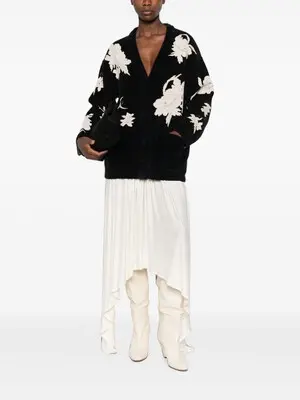 FORTE_FORTE Jacquard Cardigan