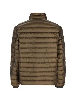 C.P. COMPANY Short Down Jacket With Stand Collar