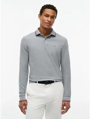Tommy Hilfiger Long-sleeve Tommy Wicking Polo