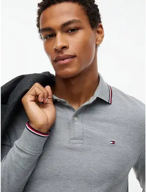 Tommy Hilfiger Long-sleeve Tommy Wicking Polo