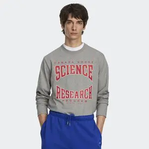 Canada Goose Vantage Science Research Long Sleeve T-shirt - Stone Heather