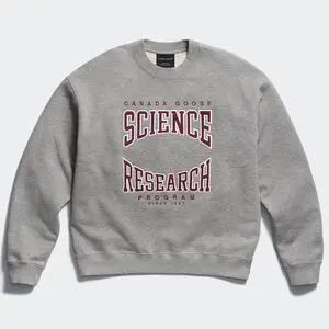 Canada Goose Wander Science Research Sweatshirt - Stone Heather