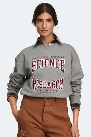 Canada Goose Canada Goose Wander Science Research Sweatshirt Stone Heather