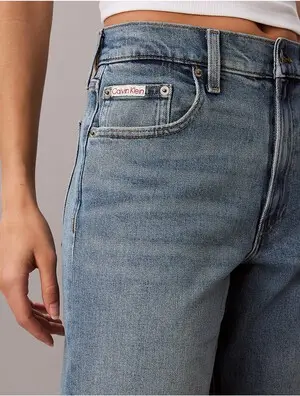 Calvin Klein Ultra High Rise Wide Leg Jeans