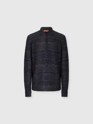 Missoni Cashmere And Viscose Knit Shirt