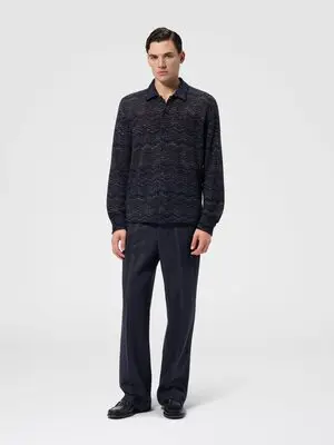 Missoni Cashmere And Viscose Knit Shirt