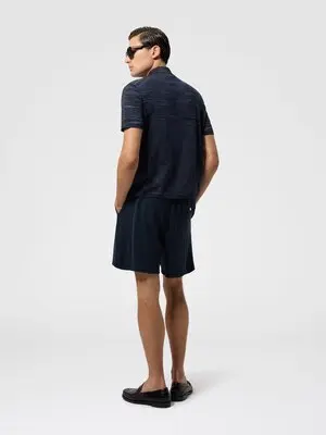 Missoni Tone-on-tone Chevron Cotton And Viscose Bermuda Shorts