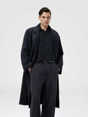 Missoni Double-breasted Cashmere And Viscose Coat