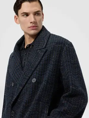 Missoni Double-breasted Cashmere And Viscose Coat