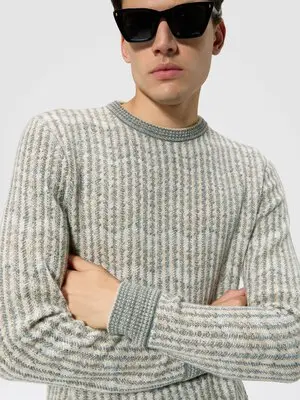 Missoni Cashmere And Viscose Zig Zag Pullover