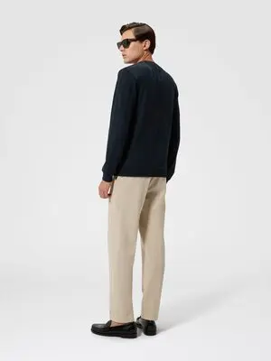 Missoni Chevron Cotton And Viscose Crewneck Sweatshirt