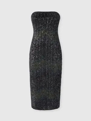 Missoni Strapless Sequined Long Dress