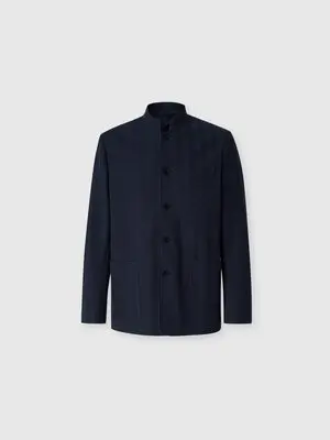 Missoni Tone-on-tone Chevron Cotton And Viscose Jacket