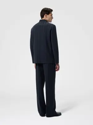 Missoni Tone-on-tone Chevron Cotton And Viscose Jacket