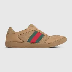 Gucci Screener Padded Nylon Sneakers With Web Detail