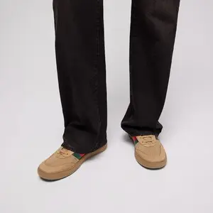 Gucci Screener Padded Nylon Sneakers With Web Detail