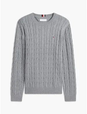 Tommy Hilfiger Cable Knit Crewneck Sweater