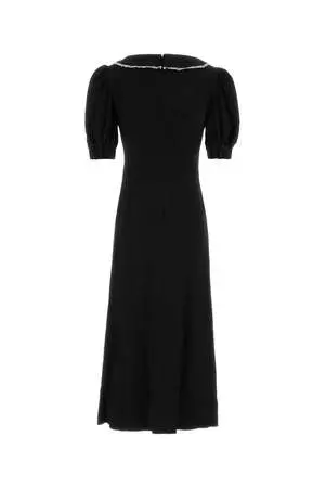 Alessandra Rich Stretch Cady Dress