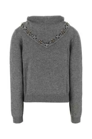 Prada Grey Cashmere Sweater