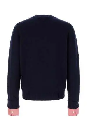 Prada Navy Wool Sweater