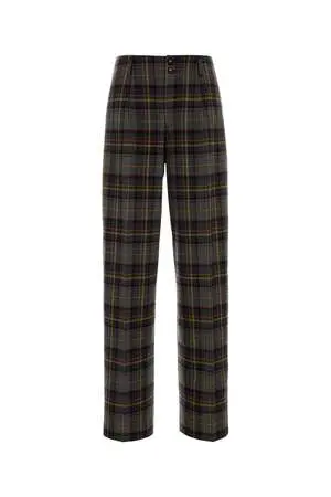 Etro Embroidered Stretch Wool Pant - Multicolor