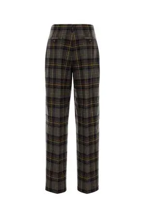 Etro Embroidered Stretch Wool Pant