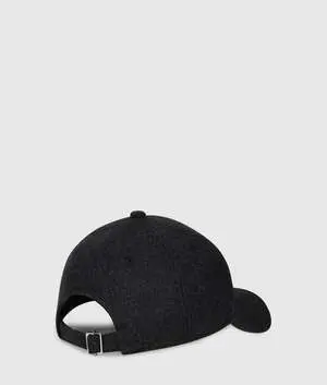 KL JEANS Logo Wool-blend Cap