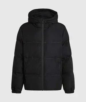 Karl Lagerfeld Quilted Logo Puffer Jacket