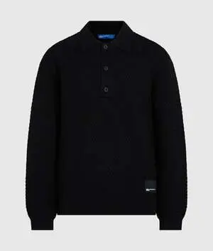 KL JEANS Long-sleeved Knit Polo