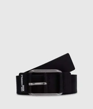KL JEANS Vintage Leather Belt - Black