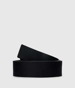 KL JEANS Vintage Leather Belt - Black