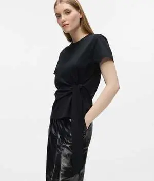 Karl Lagerfeld Knot Detail T-shirt