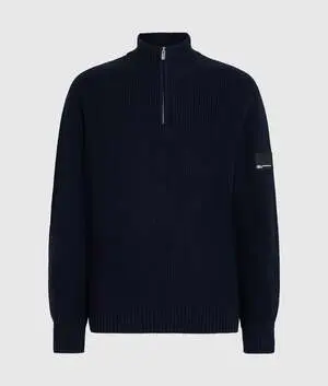 KL JEANS Jeans Half-zip Box Logo Sweater
