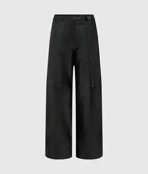 Karl Lagerfeld Wide-leg Leather Pants