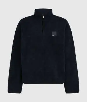 KL JEANS Half-zip Fleece Sweatshirt
